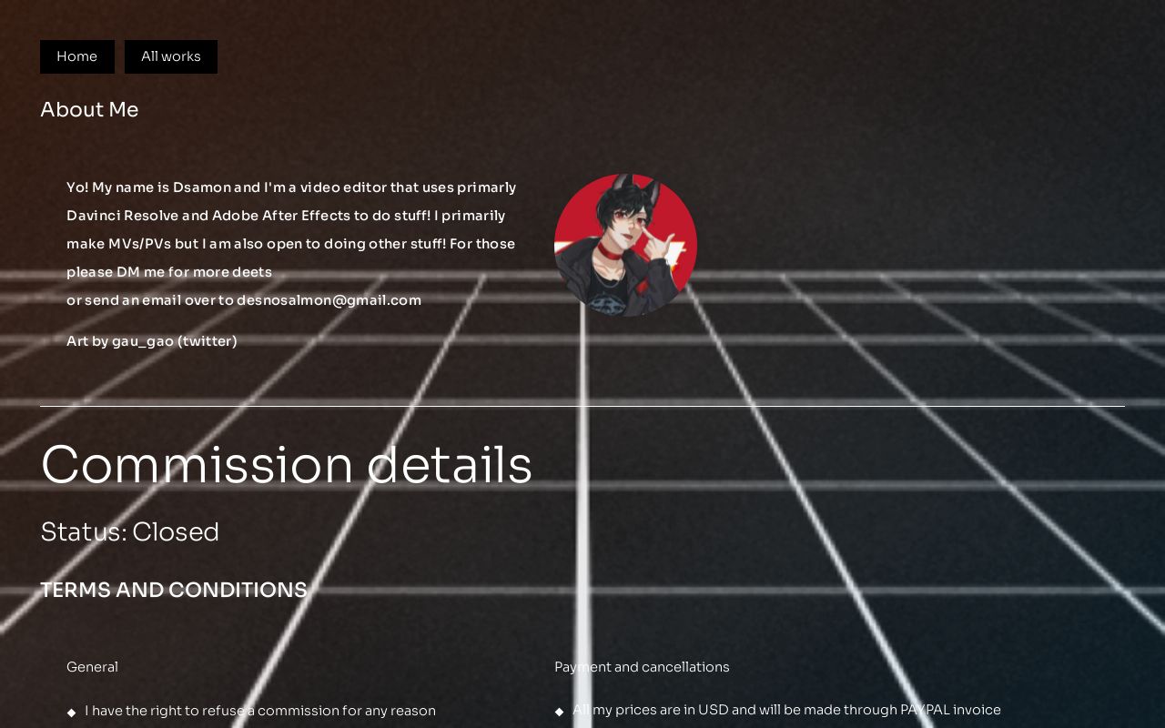 Dsamon's Commissions